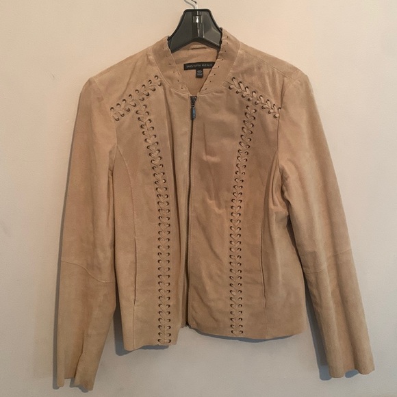 Saks Fifth Avenue | Jackets & Coats | Saks Fifth Avenue Suede Jacket ...